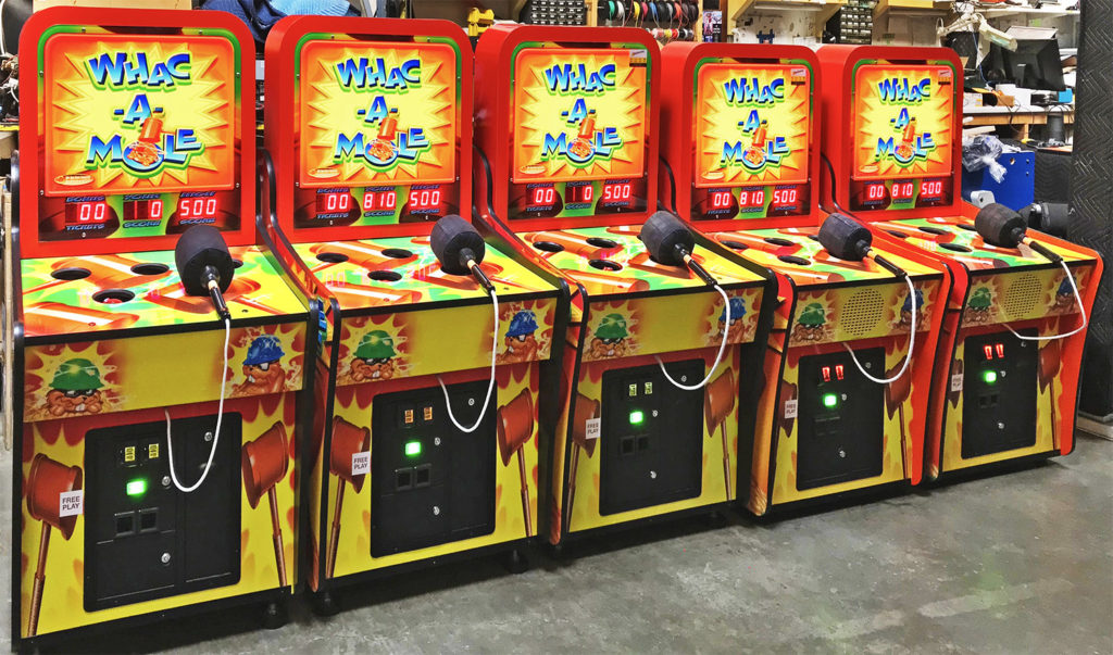 Whack Whac a Mole Game Rental - Video Amusement San Francisco