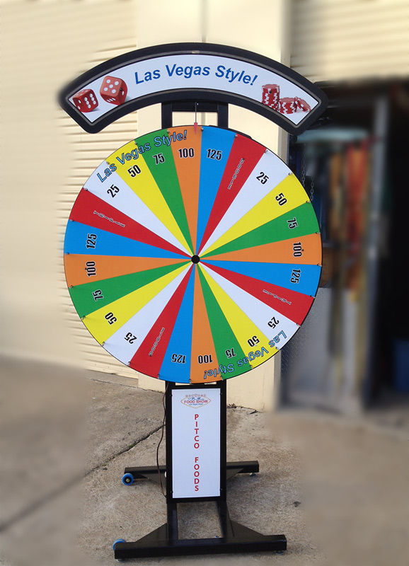 Prize Wheel Carnival Game Rental Promotional Event San Francisco Prize Wheel Carnival Game Rental Promotional Event San Francisco