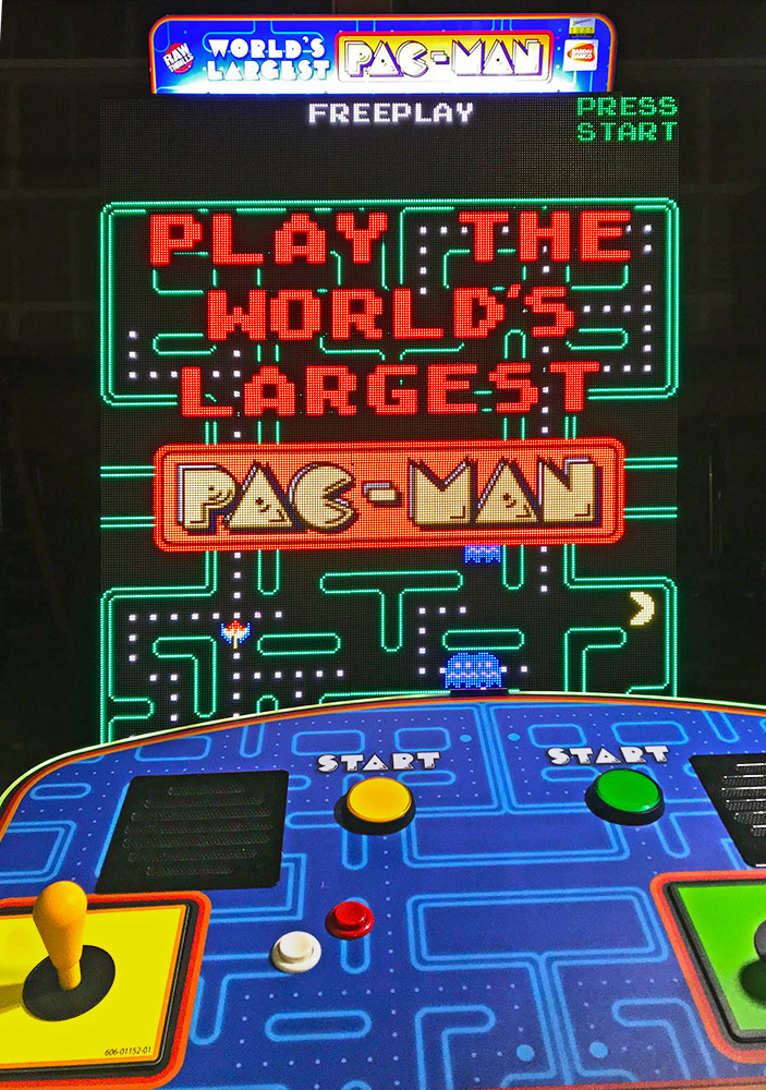 Giant Pac Man & Galaga - Arcade games, Racing simulators, Pinball Game ...