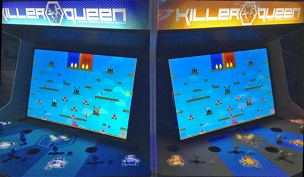 Killer Queen - Arcade games, Racing simulators, Photo booths, Pinball ...