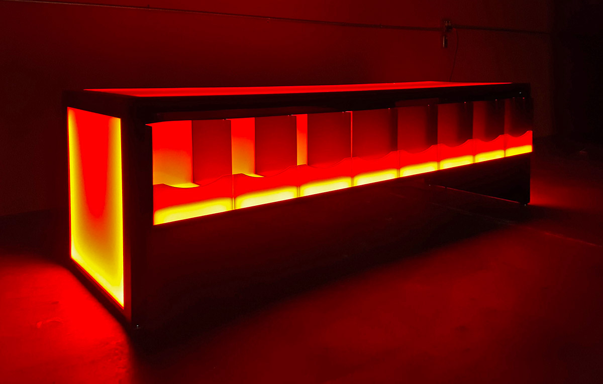 LED Lighted Table - Arcade games, Racing simulators, Photo booths ...