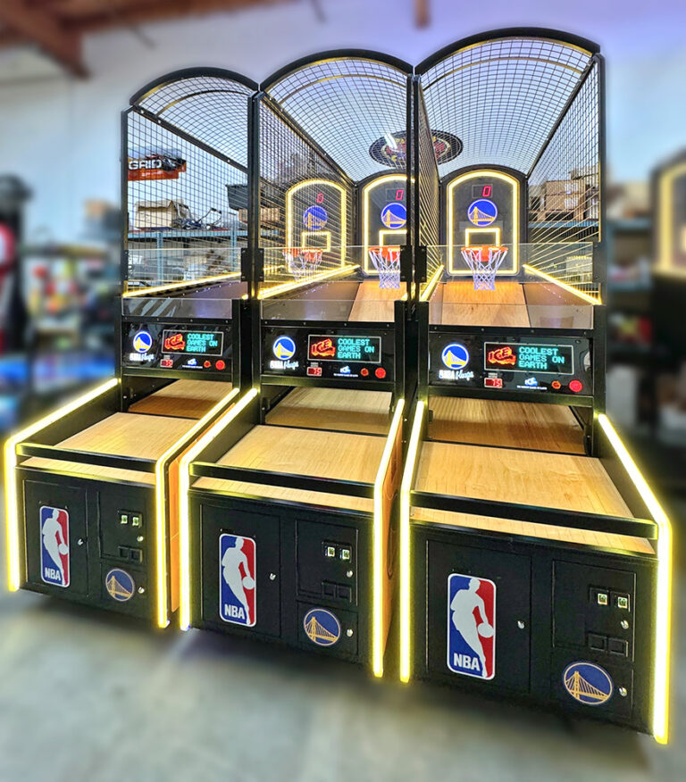 NBA Hoops LED Basketball Arcade Game Party Rental - San Francisco