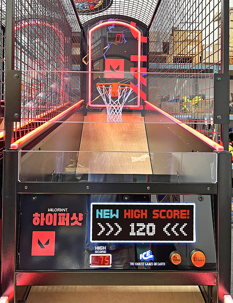 NBA Hoops Basketball Game Rental - Video Amusement San Francisco